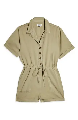 Topshop Utility Romper