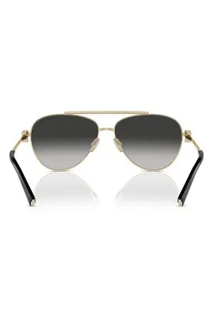 Tiffany & Co. 59mm Gradient Pilot Sunglasses