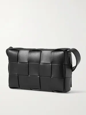 Bottega Veneta Cassette Intrecciato Messenger Bag