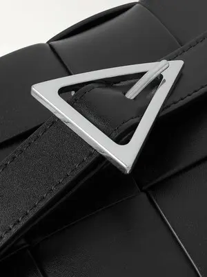 Bottega Veneta Cassette Intrecciato Messenger Bag