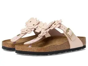 BIRKENSTOCK Gizeh Floral Embellished Thong Sandals - Pink