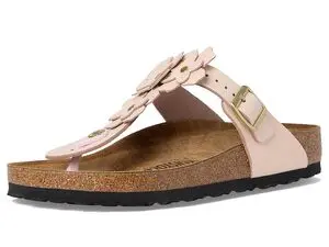 BIRKENSTOCK Gizeh Floral Embellished Thong Sandals - Pink