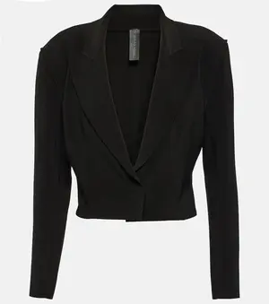 Norma Kamali Cropped Blazer
