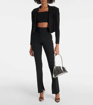 Norma Kamali Cropped Blazer