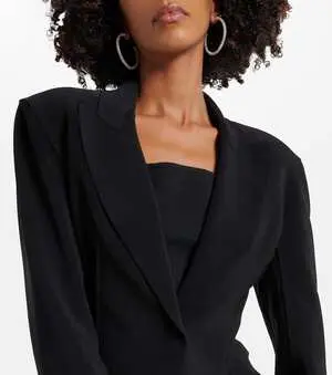 Norma Kamali Cropped Blazer
