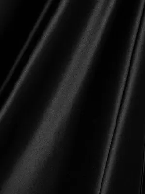 SALON 1884 Net Sustain Linea Strapless Silk-satin Gown