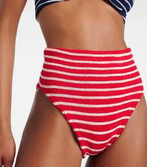 Hunza G Judy Striped Bikini - Multicoloured
