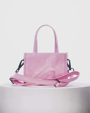 TELFAR Small Jacquard Shopper - Pink