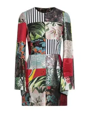 Dolce & Gabbana Patchwork Cocktail Dresses