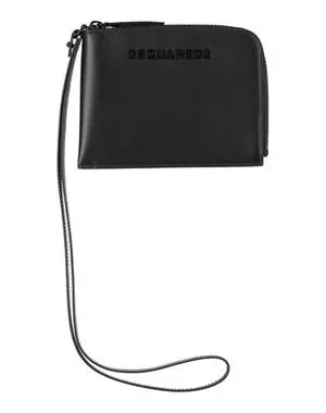 Dsquared2 DSQUARED2 Leather Crossbody Wallet Black