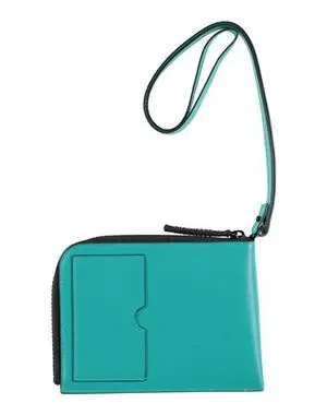 Dsquared2 Leather Crossbody Wallet - Blue