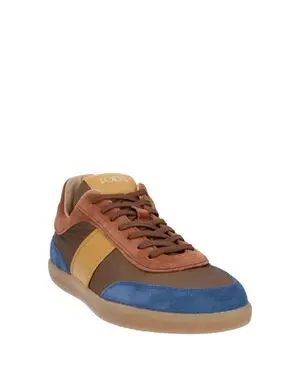 TOD'S Leather And Textile Sneakers - Khaki