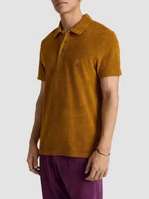 Vilebrequin Terry Cloth Polo Shirt - Brick
