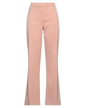 Pinko High Waisted Flared Crepe Pants - Pink