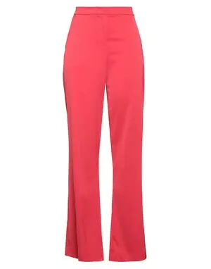 Pinko High Waisted Flared Crepe Pants - Red