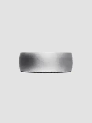 David Yurman Streamline Band Ring In Titanium, 9mm