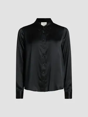 Cami Nyc Crosby Silk Blouse Black
