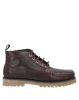 DOCKSTEPS Leather Lace-up Ankle Boots