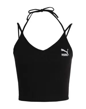 PUMA Classics Ribbed Crop Top
