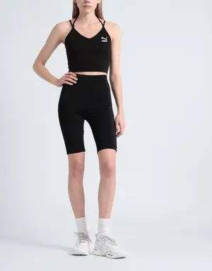 PUMA Classics Ribbed Crop Top