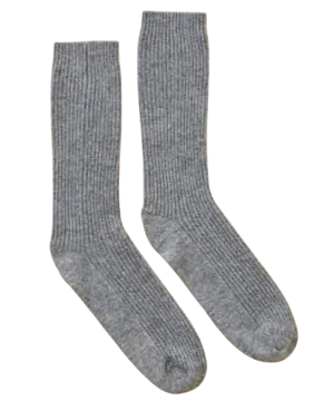 Jenni Kayne Cashmere Socks - Grey
