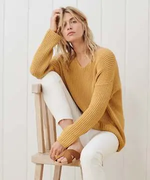 Jenni Kayne Cotton Cabin Sweater