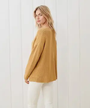 Jenni Kayne Cotton Cabin Sweater