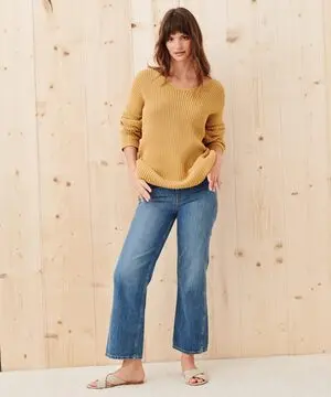 Jenni Kayne Cotton Cabin Sweater