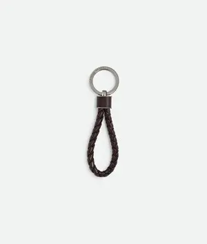 BOTTEGA  VENETA Intreccio Key Ring - Fondant