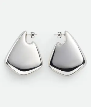 Bottega Veneta Large Fin Earrings