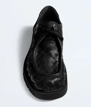 Bottega Veneta Haddock Lace-up Shoe - Black