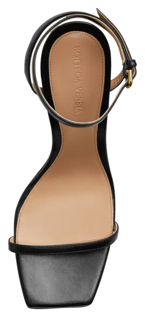 Bottega Veneta Knot Sandal - Black