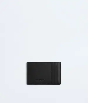 Bottega Veneta Cassette Credit Card Case - Black
