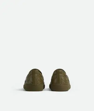 Bottega Veneta Sawyer Intrecciato Slip-on Sneakers - Mud