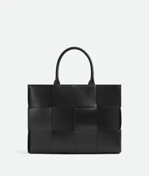 BOTTEGA  VENETA Small Arco Tote Bag - Black