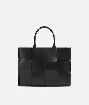 BOTTEGA  VENETA Small Arco Tote Bag - Black