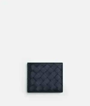 BOTTEGA  VENETA Intrecciato Bi-fold Wallet - Space