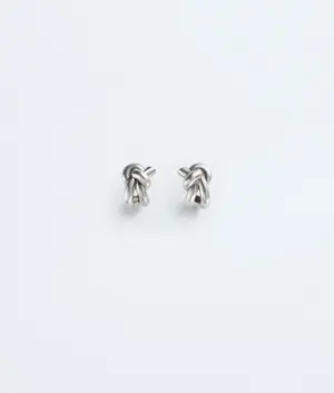 Bottega Veneta Knot Stud Earrings
