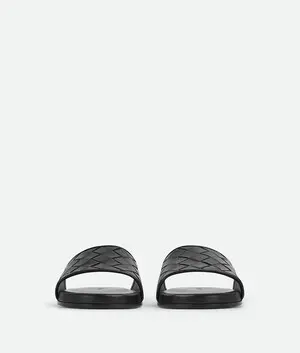 Bottega Veneta Padded Intrecciato Leather Mule Sandal