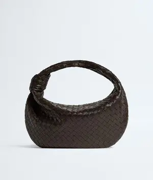 Bottega Veneta Intrecciato Leather Jodie Shoulder Bag - Fondant