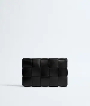 Bottega Veneta Cassette Crossbody Bag - Black