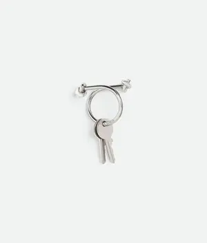 BOTTEGA  VENETA Metallic Key Ring