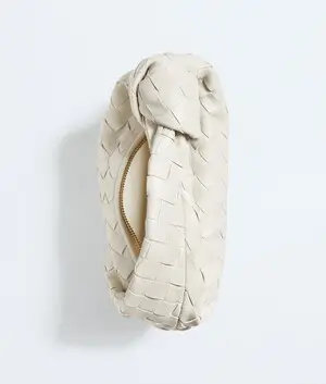 Bottega Veneta Mini Jodie Top Handle Bag - Chalk