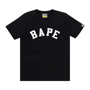 A BATHING APE Logo Tee #2 - Black
