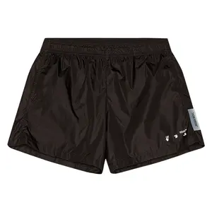 Off-White Logo Swimshorts /white - Black
