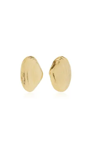 BEN-AMUN Exclusive 24k -plated Shell Earrings
