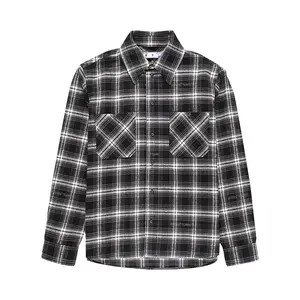 Off-White Stencil Flannel Checked Shirt