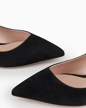 Giorgio Armani Suede Court Shoes