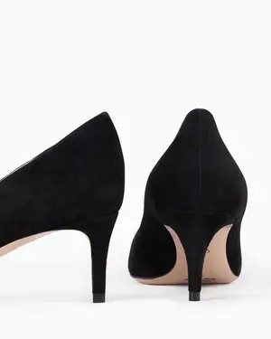 Giorgio Armani Suede Court Shoes