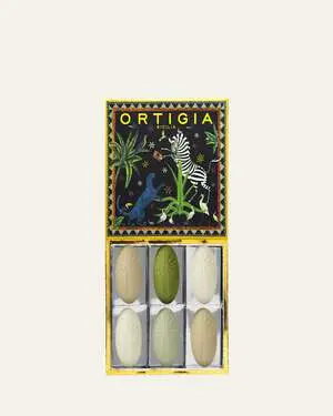 ORTIGIA SICILIA Jungle Soap Set, 6 X 0.8 Oz